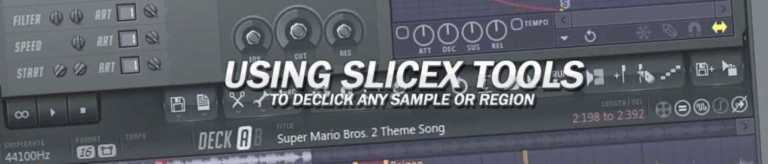 How to declick samples in FL Studio